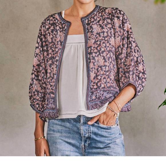 M.A.B.E. | Jackets & Coats | Nwt Mabe Orli Print Jacket In Multi | Poshmark